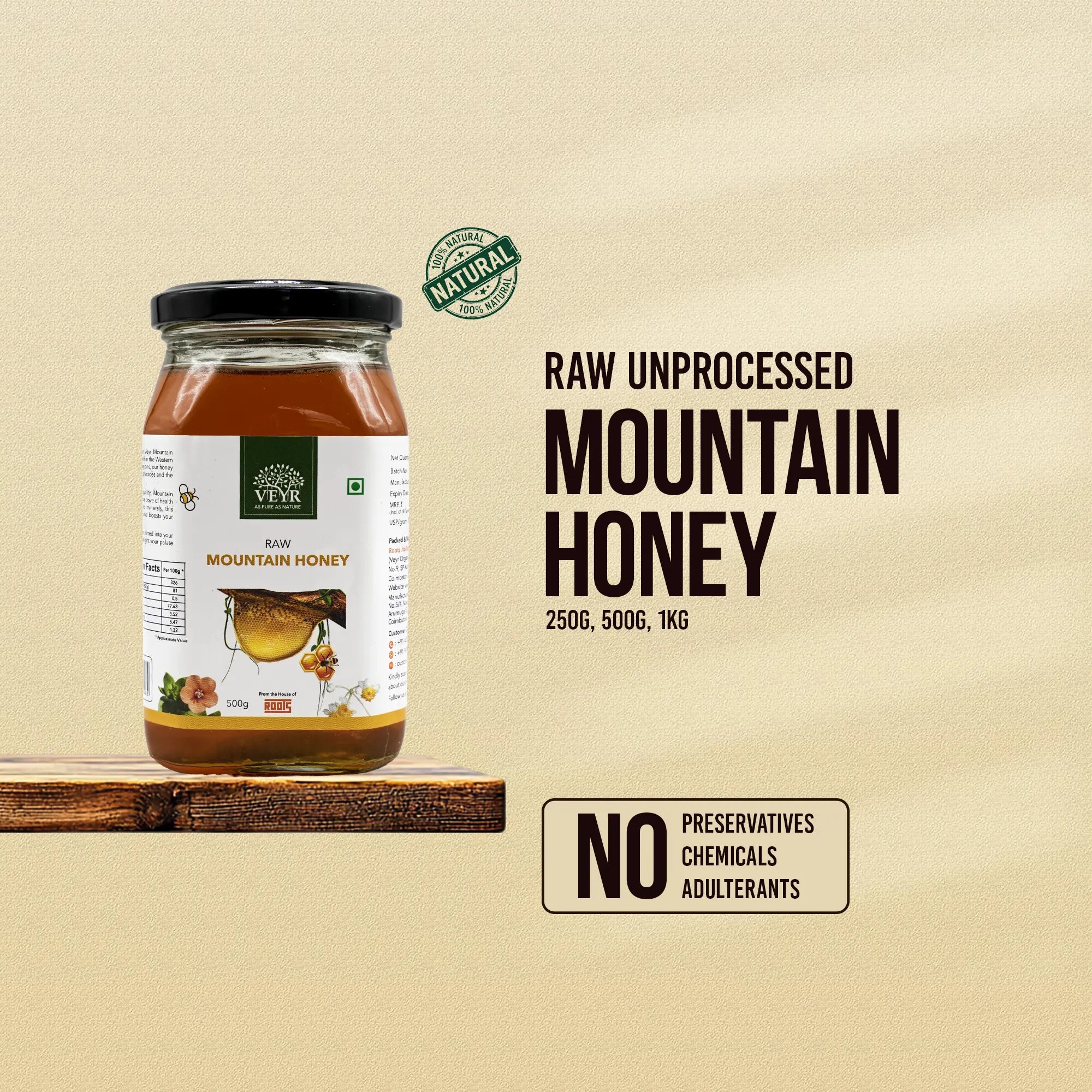Mountain Honey | Pure Honey Price | 1 kg honey price – ROOTS VEYR ONLINE